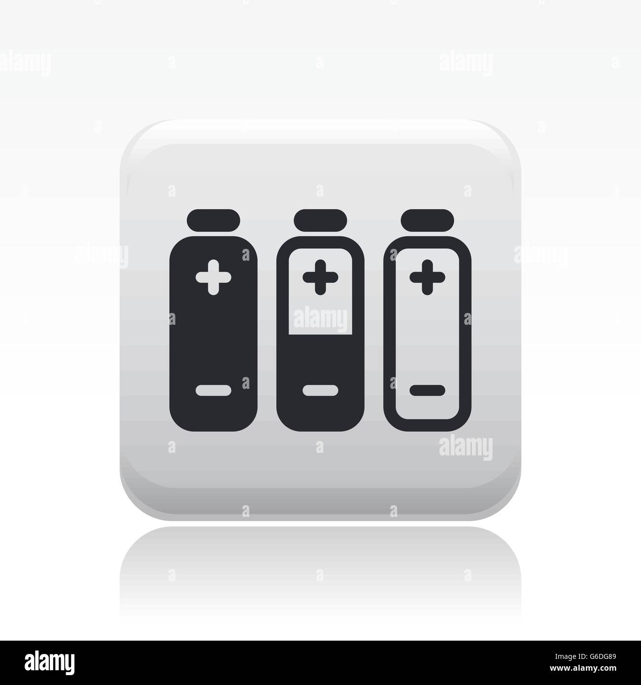 Vector illustration of single isolated energy level icon Stock Vector ...