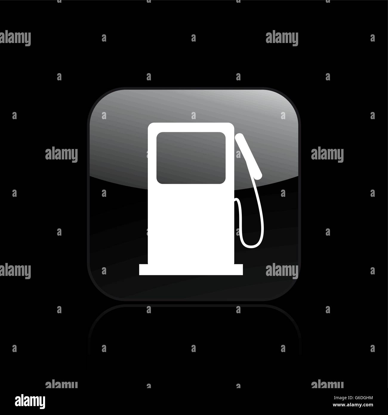 Vector illustration of single isolated fuel icon Stock Vector Image ...