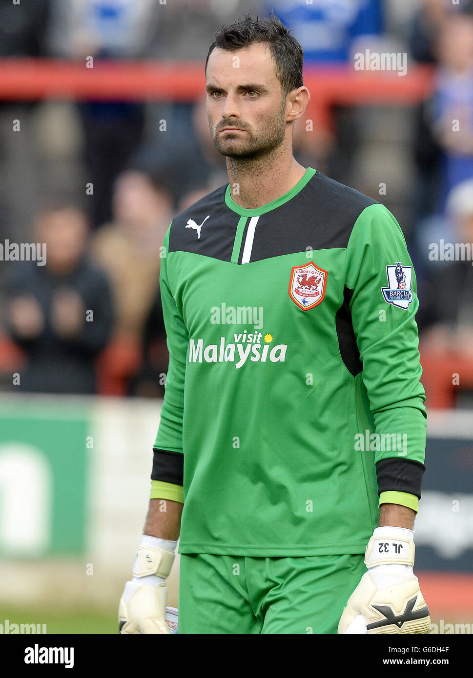 Cardiff city goalkeeper joe lewis hi-res stock photography and images ...