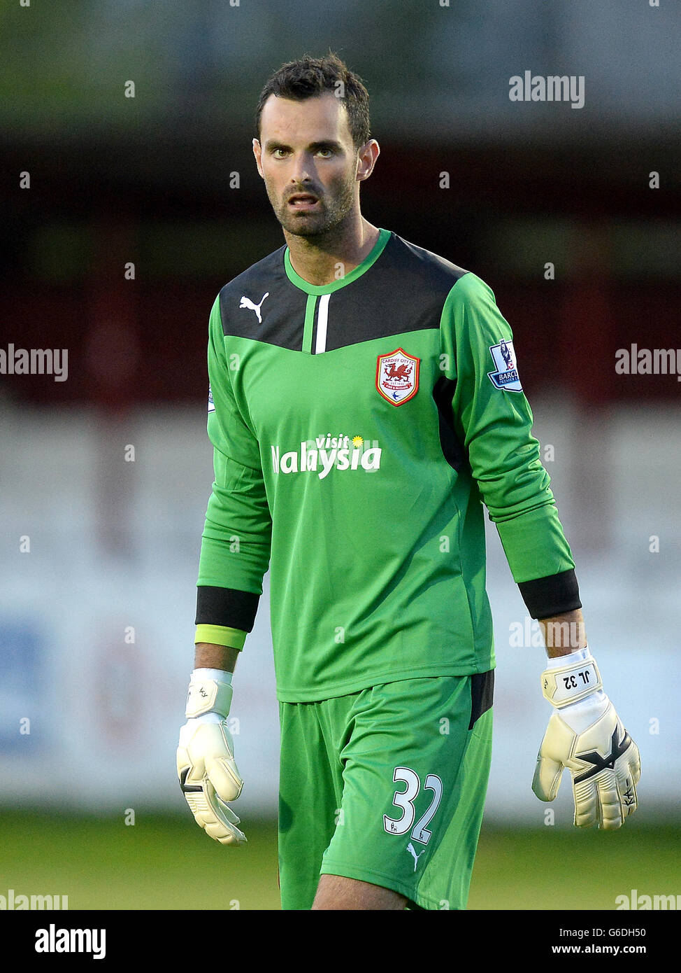 Cardiff city goalkeeper joe lewis hi-res stock photography and images ...
