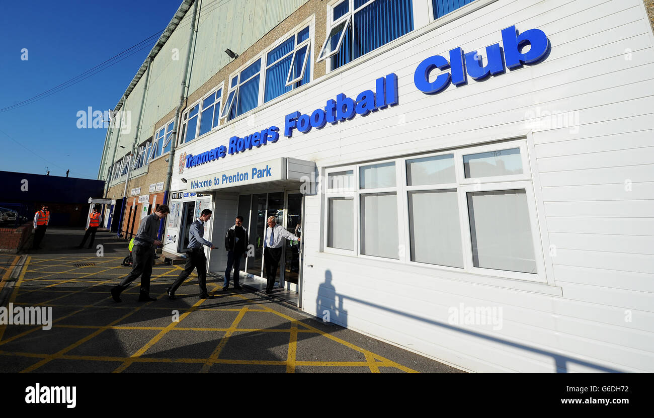 A general view of Prenton Park, home of Tranmere Rovers Stock Photo - Alamy