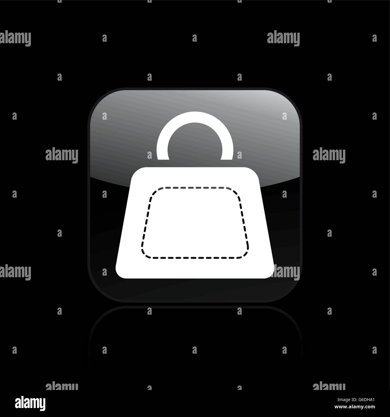 Vector illustration of single isolated bag icon Stock Vector Image ...