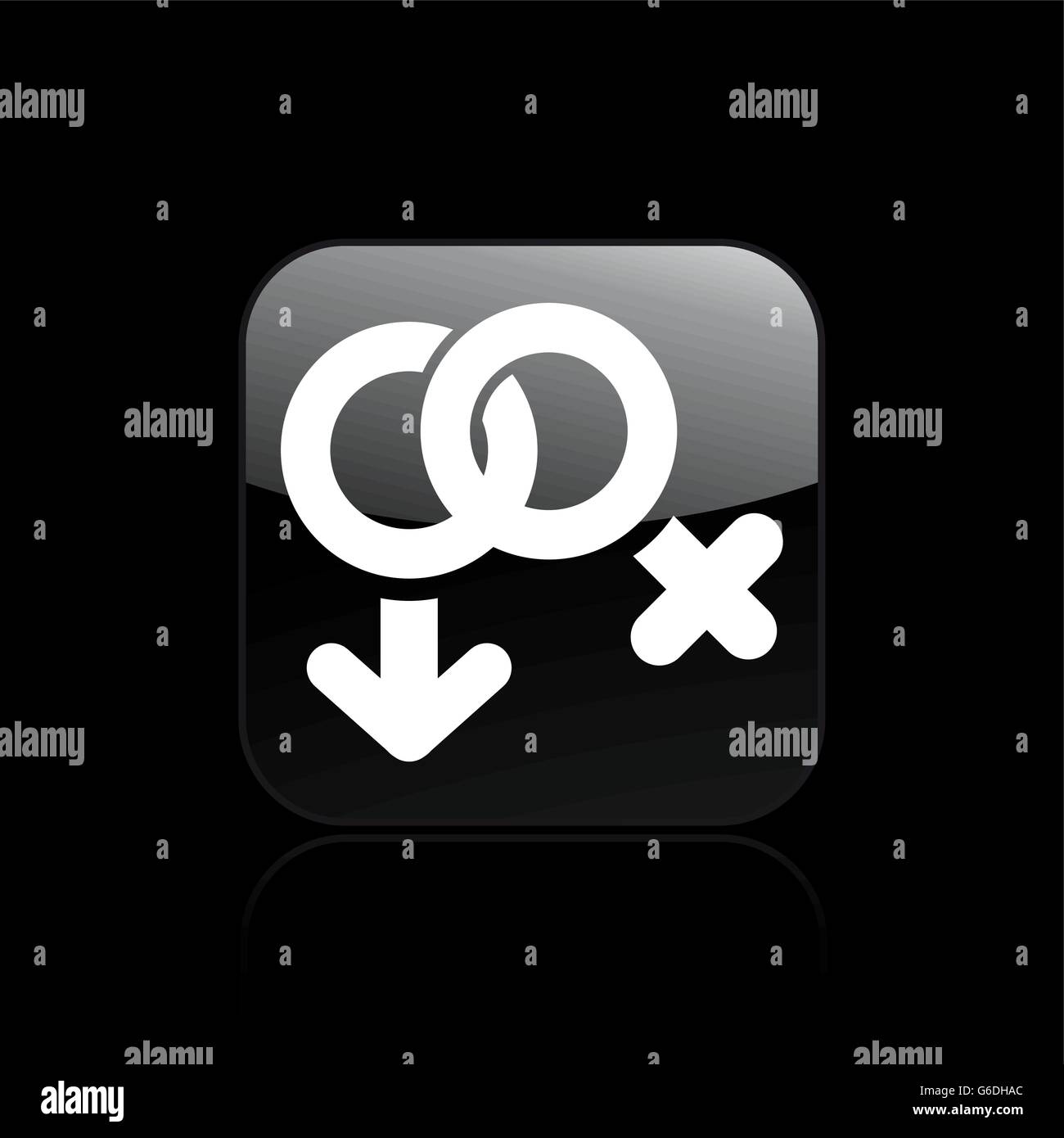 Vector illustration of single isolated man-girl icon Stock Vector Image ...