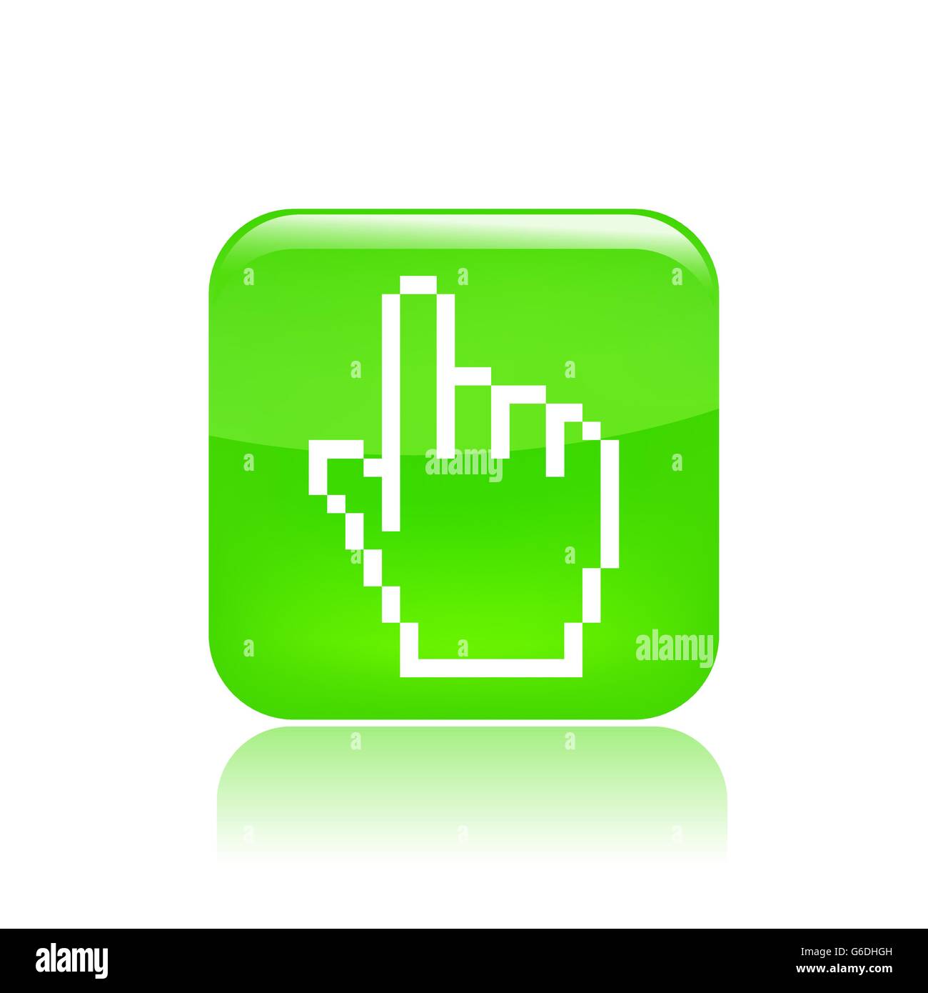 Vector illustration of single isolated pixel icon Stock Vector Image ...