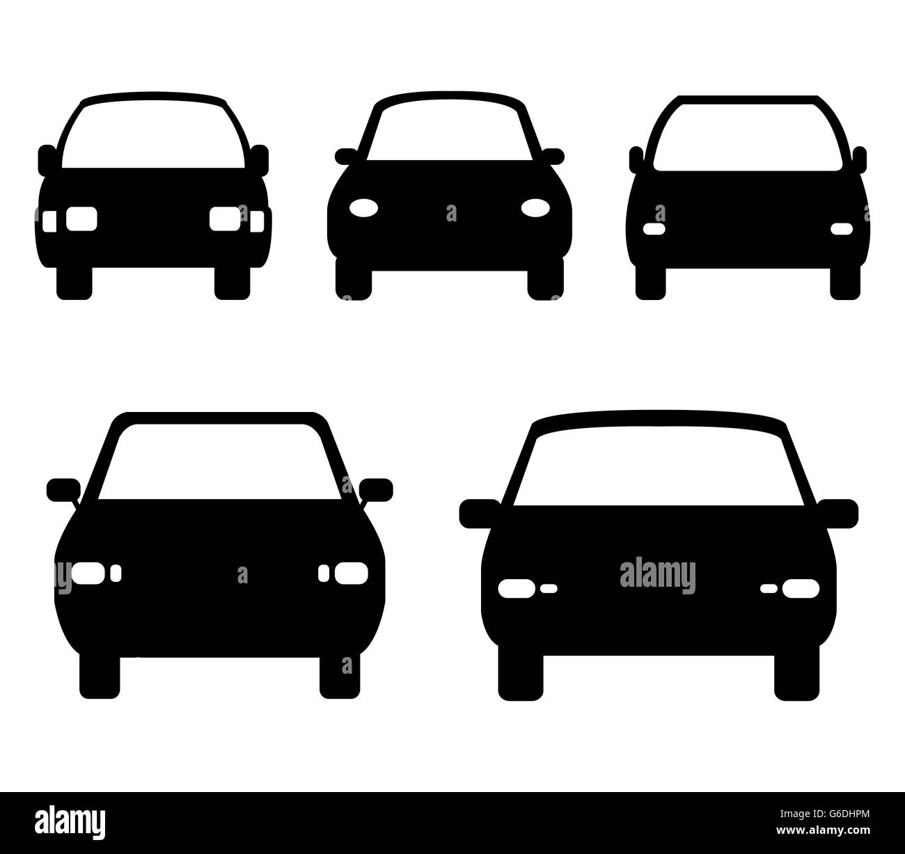 Car icon hi-res stock photography and images - Alamy