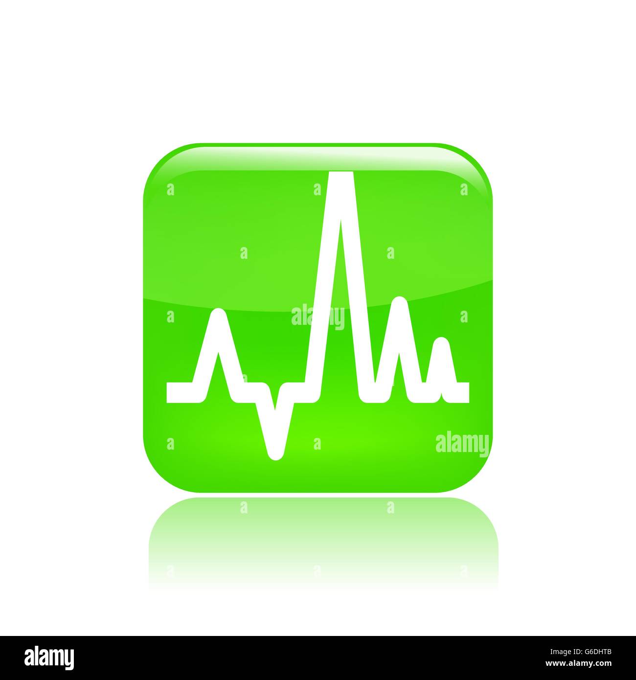 Vector illustration of single isolated levels wave icon Stock Vector ...