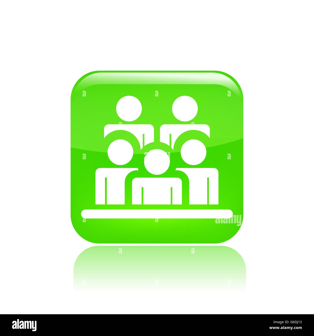 Vector illustration of single isolated people icon Stock Vector Image ...
