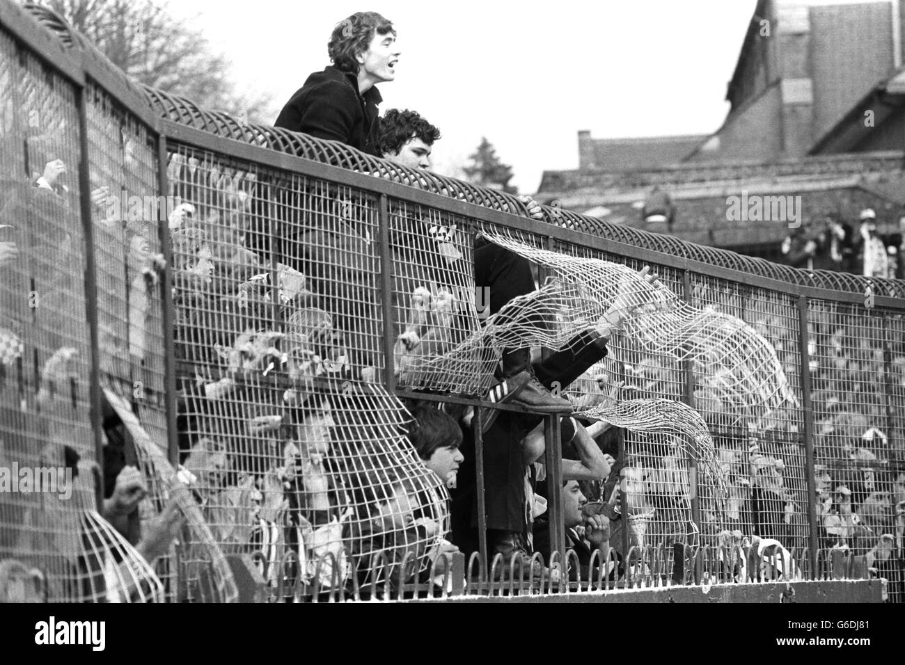 Football hooligans 1970s hi-res stock photography and images - Alamy