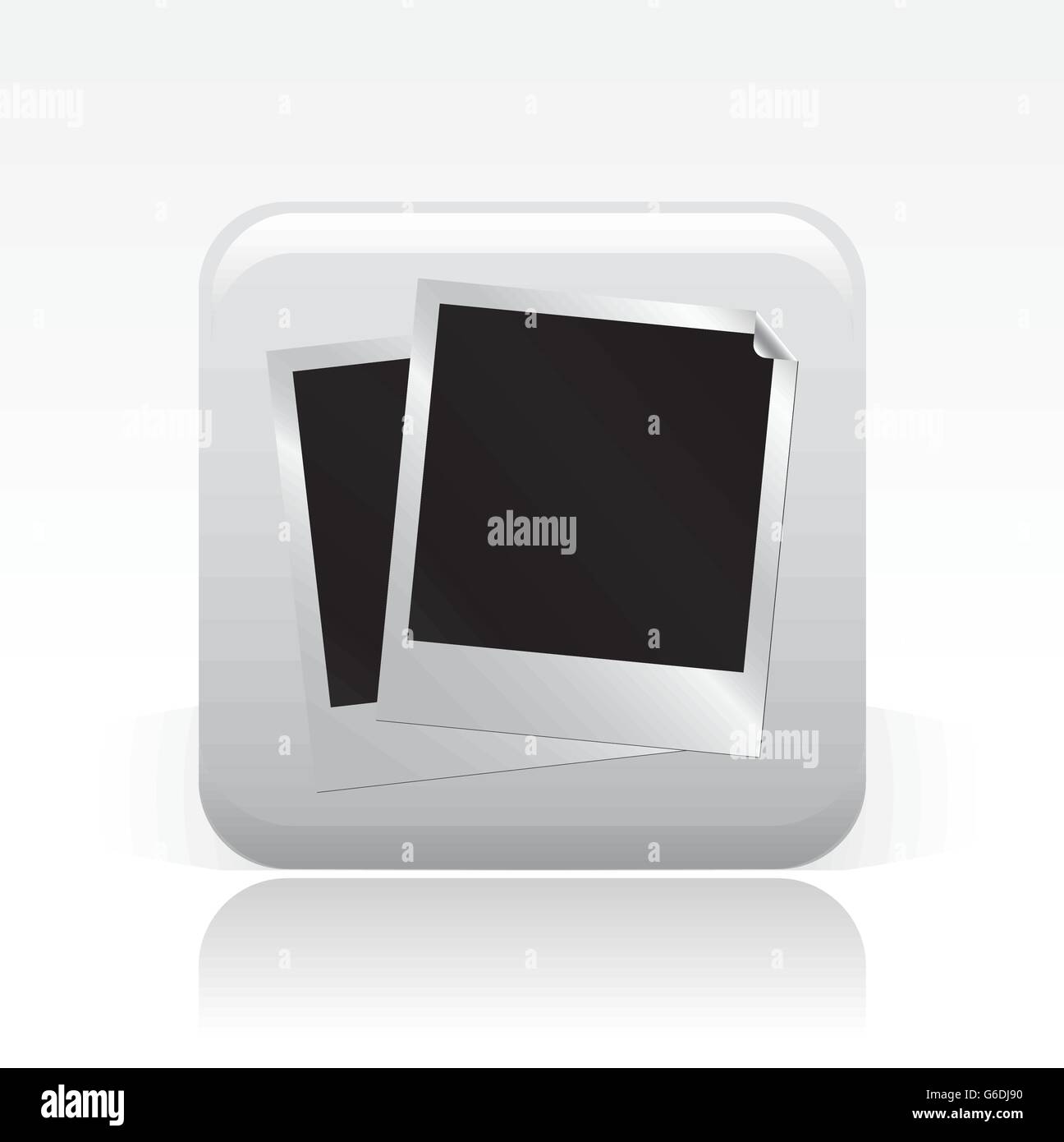 Vector illustration of single isolated photo icon Stock Vector Image ...