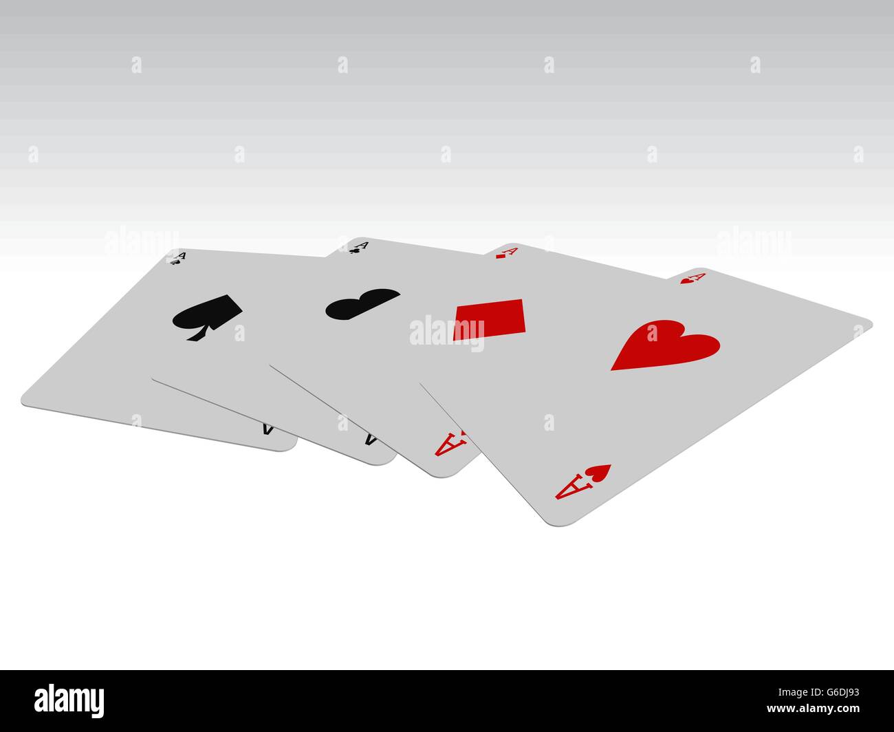 Vector illustration of isolated poker cards design Stock Vector Image ...