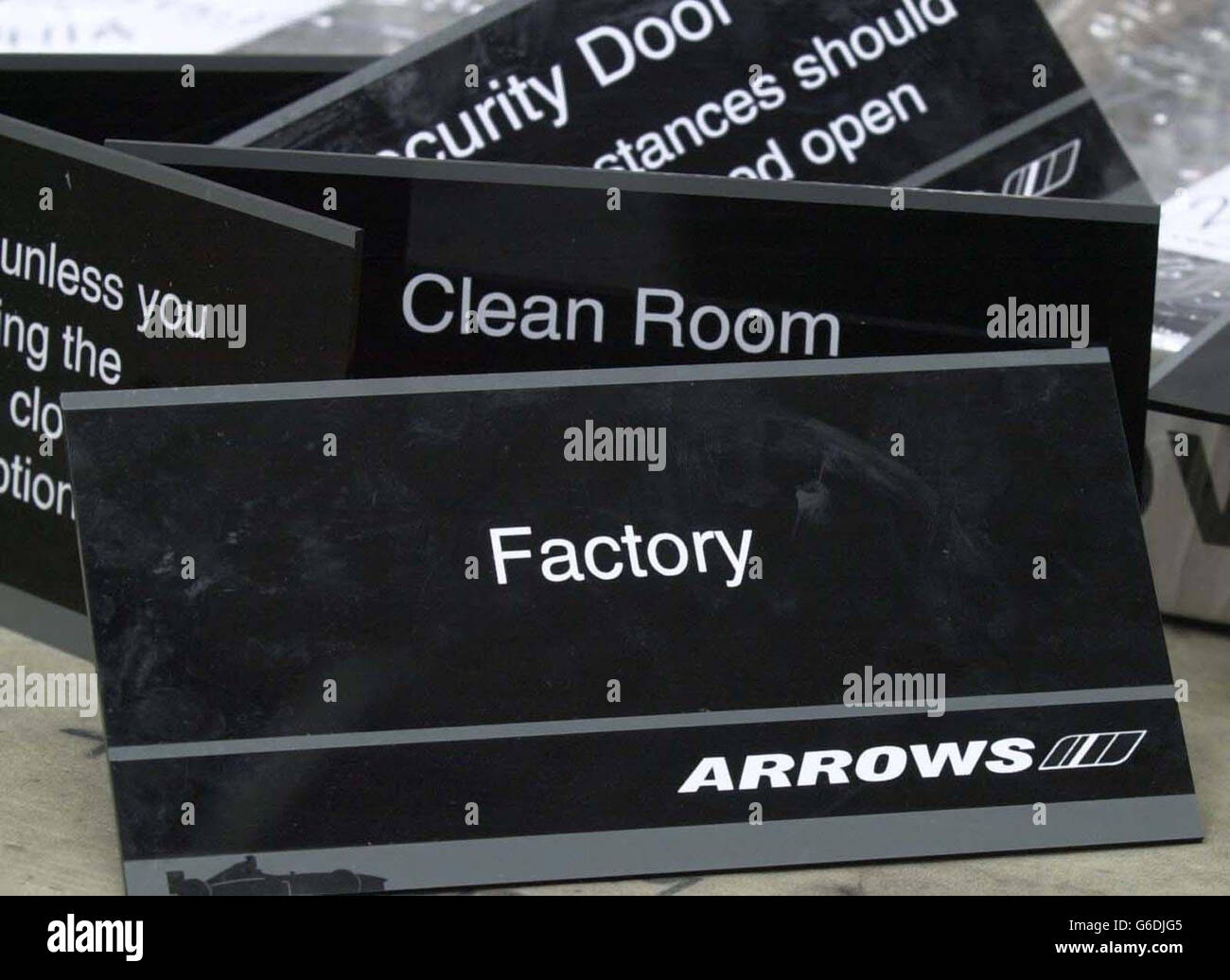 Arrows f1 team hi-res stock photography and images - Alamy