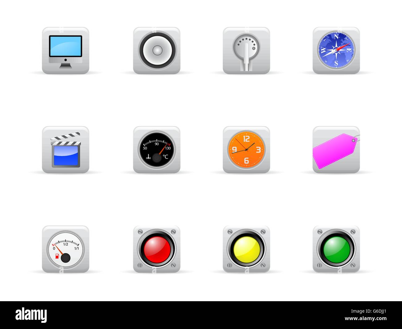 Vector illustration of single isolated icon Stock Vector Image & Art ...