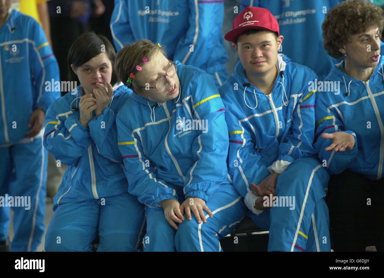 Members kazakhstan special olympics team hi-res stock photography and ...