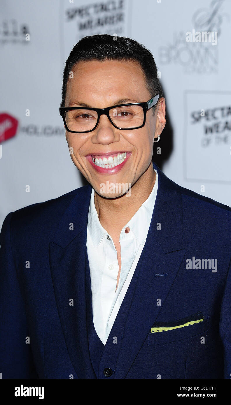 Gok Wan arriving at the Specsavers Spectacle Wearer of the Year Awards ...