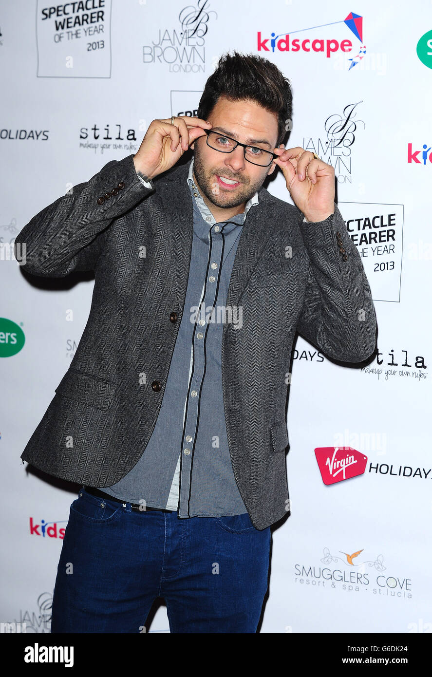 Spectacle Wearer of the Year 2013 - London Stock Photo - Alamy