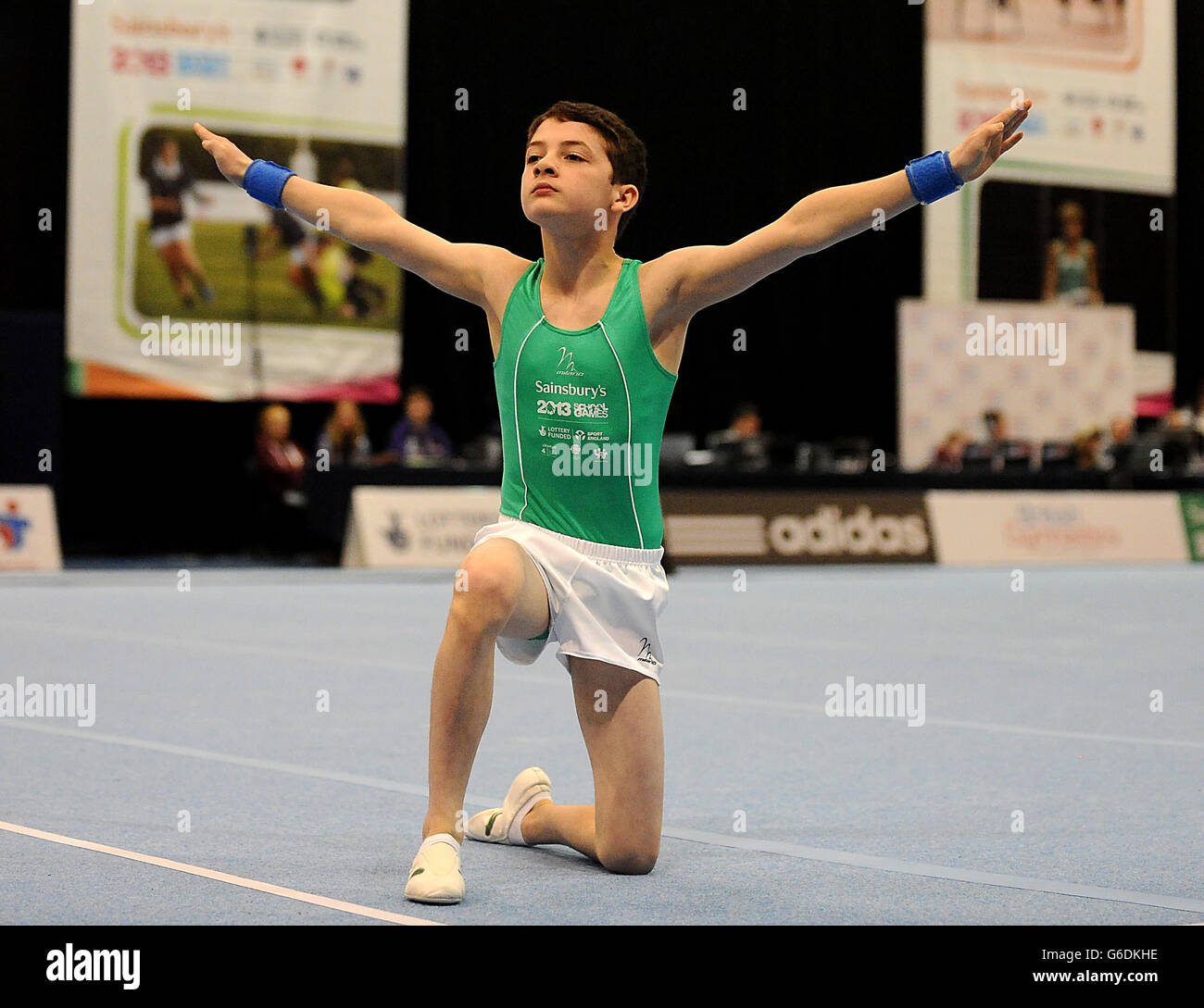 Northern Ireland's Rhys McClenaghan in action in the Gymnastics during ...