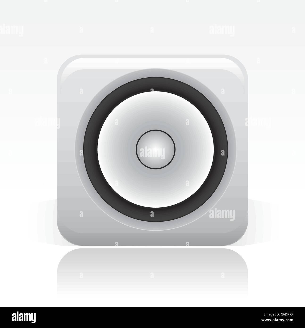 Vector illustration of speakers icon Stock Vector Image & Art - Alamy