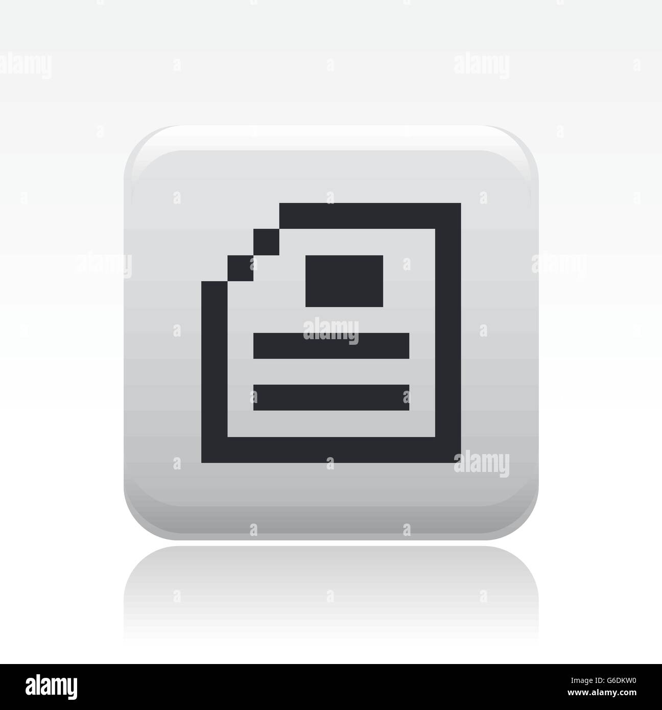 Vector illustration of single isolated pixel icon Stock Vector Image ...