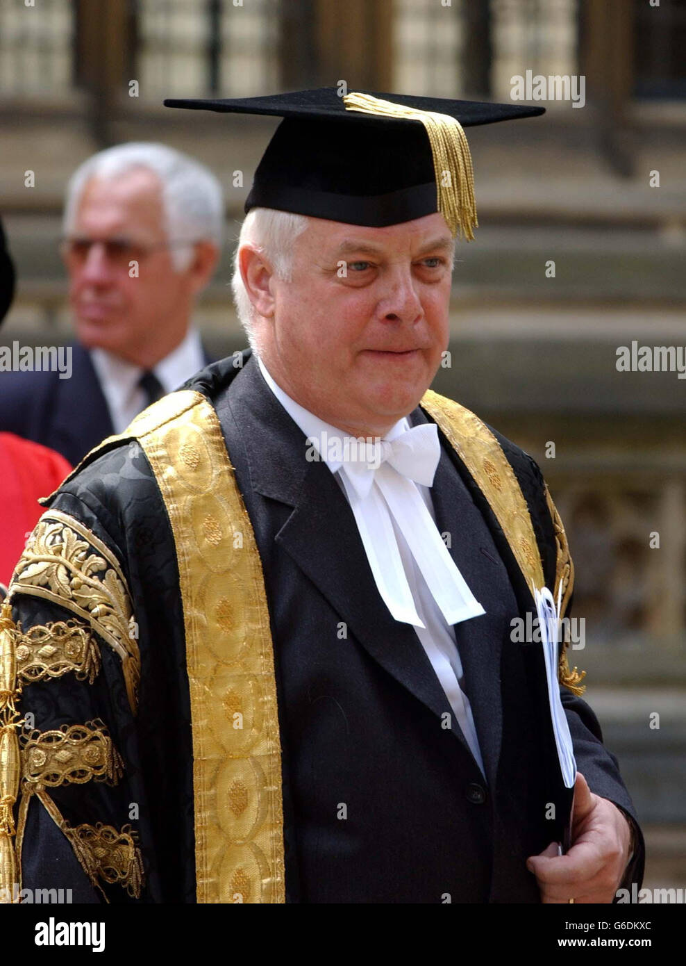 Oxford University Chancellor - Patten Stock Photo - Alamy