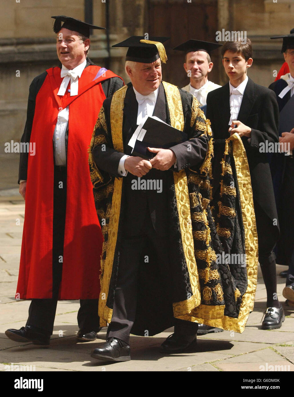 Oxford University Chancellor - Patten Stock Photo - Alamy