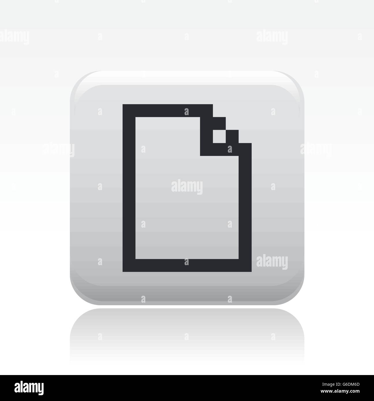 Vector illustration of single isolated pixel icon Stock Vector Image ...