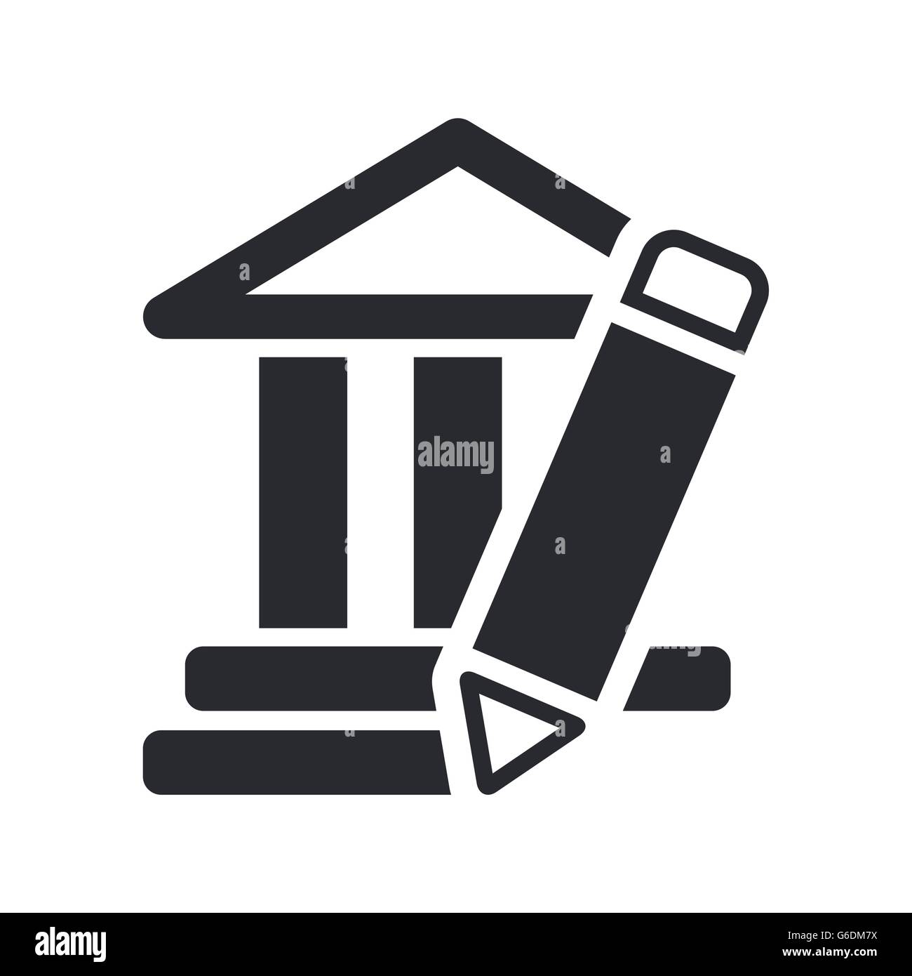 Vector illustration of single isolated design icon Stock Vector Image ...