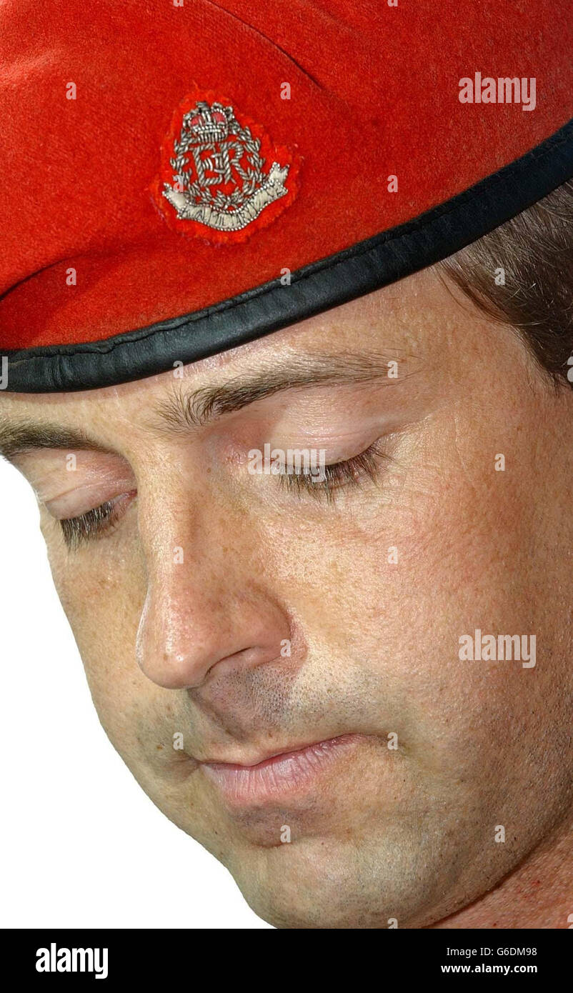 The Officer Commanding 156 Provost Company, Major Bryn Parry-Jones ...