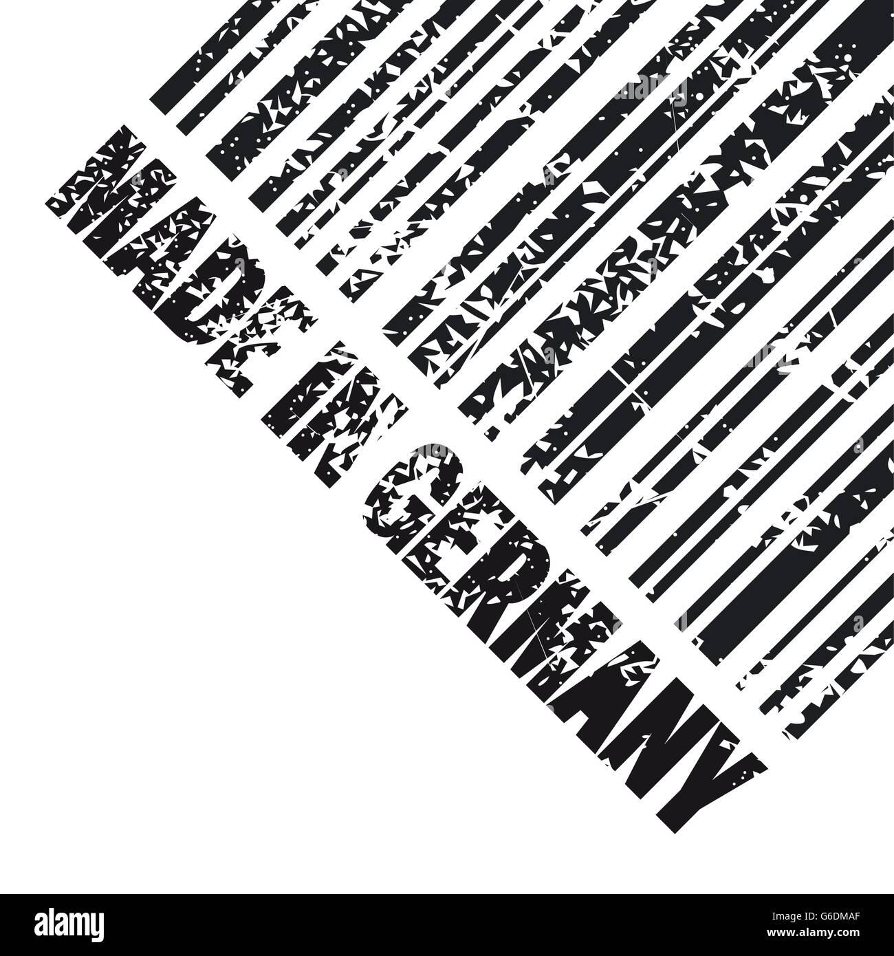 Made in germany barcode label hi-res stock photography and images - Alamy