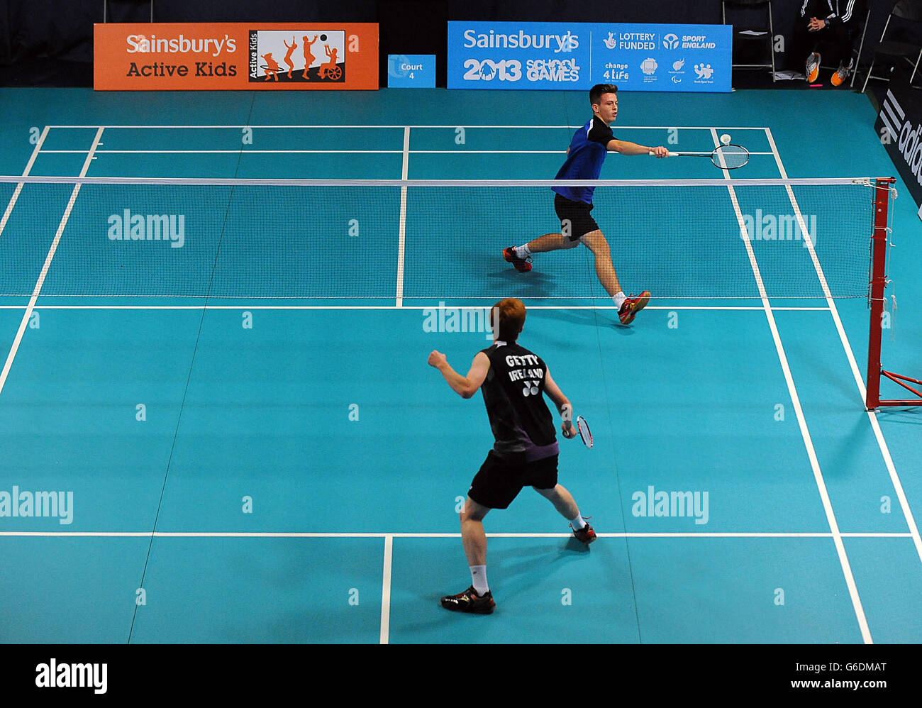 Scotland's Alex Dunn in action in the Badminton during day three of the ...