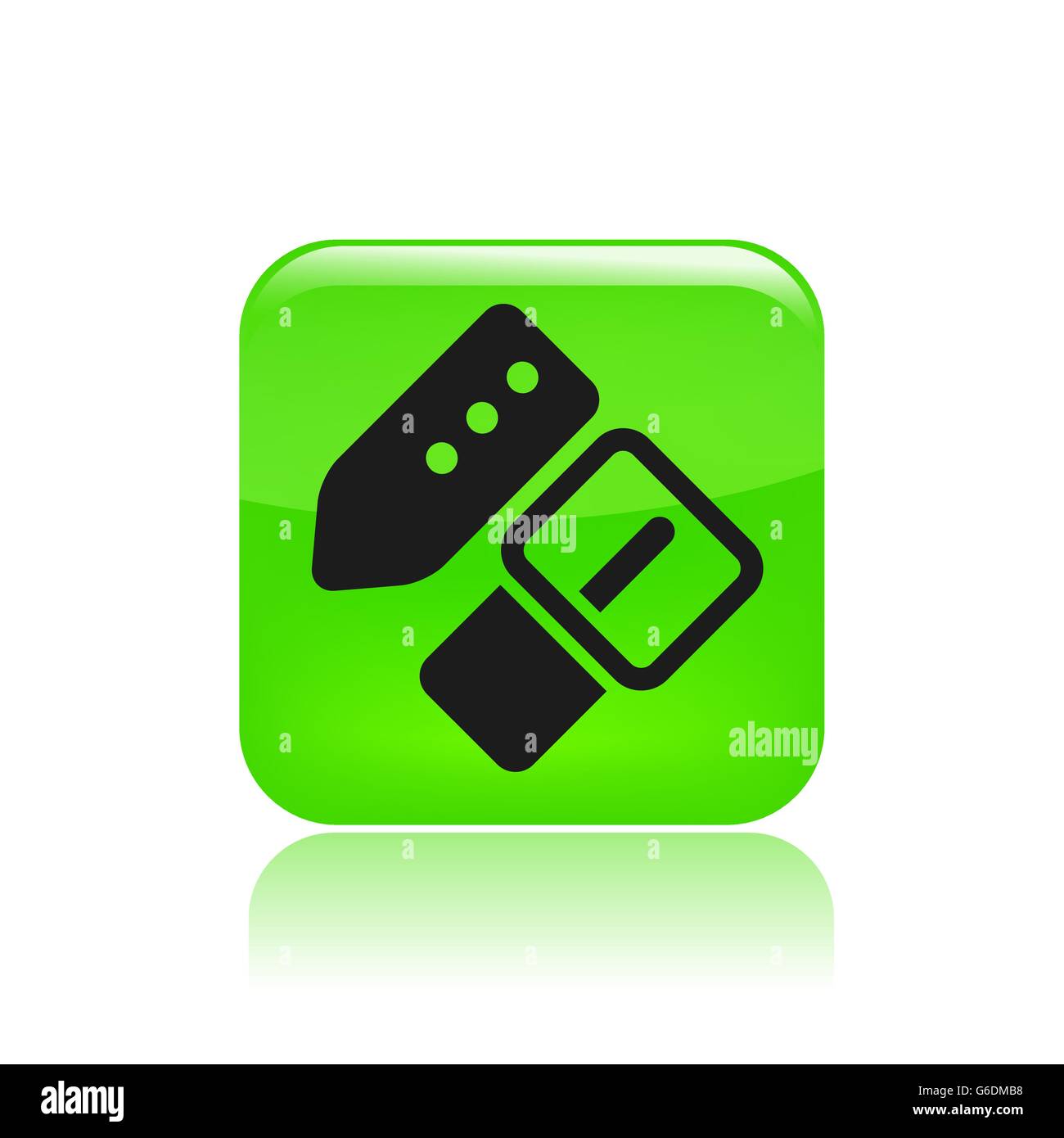 Vector illustration of single isolated belt icon Stock Vector Image ...