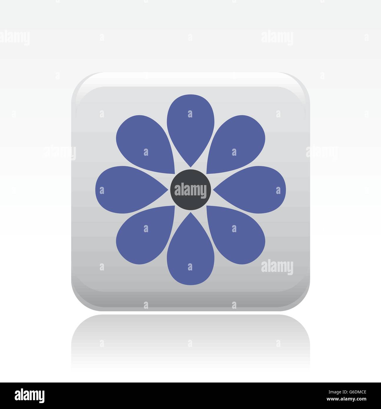 Vector illustration of single isolated abstract icon Stock Vector Image ...