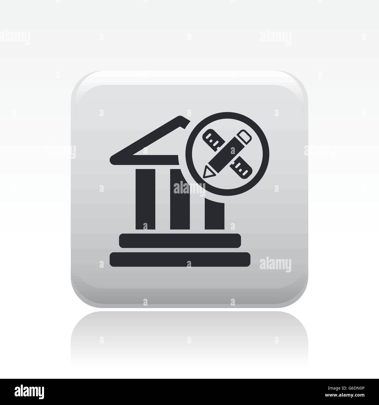 Vector illustration of single isolated design icon Stock Vector Image ...