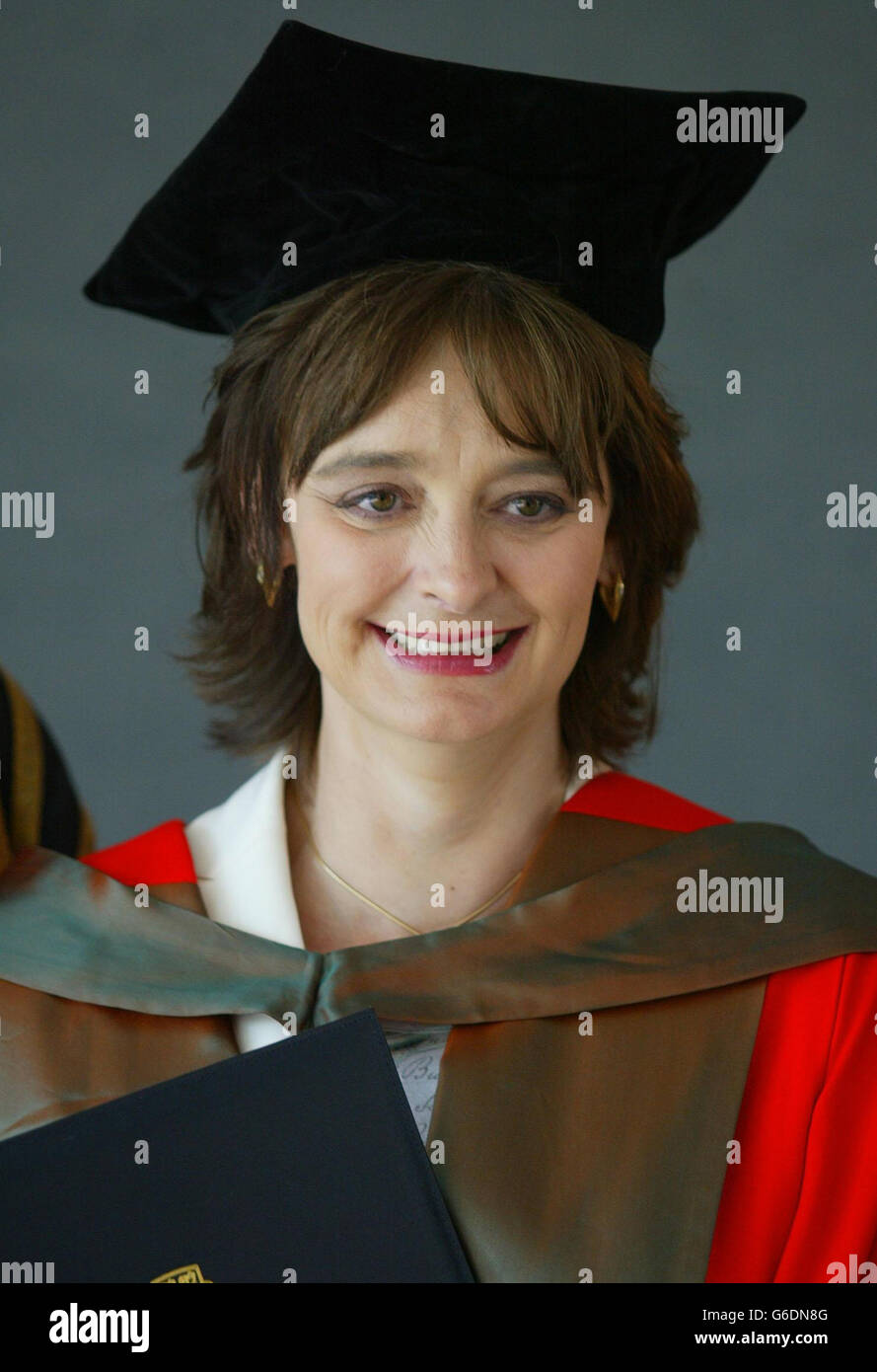 Cherie Booth, wife of Prime minister Tony Blair, at the Philharmonic ...