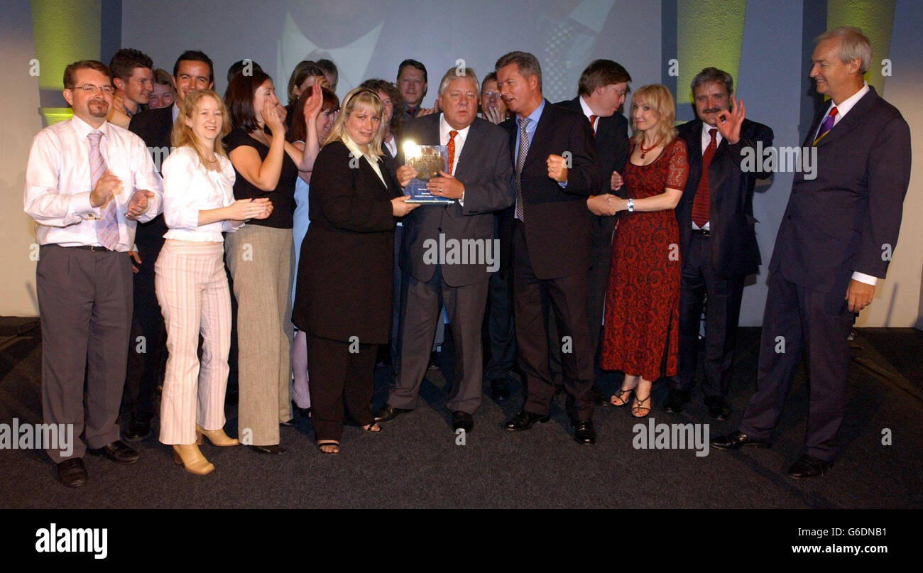 Regional Press Awards 2003 - Regional Newspaper of the Year Stock Photo ...