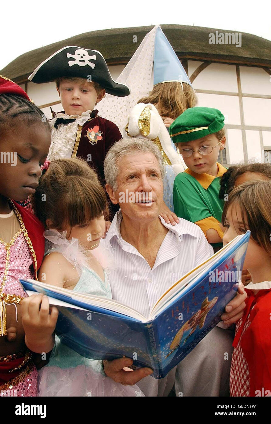 From left - actor and author George Layton, is surrounded by fairy ...