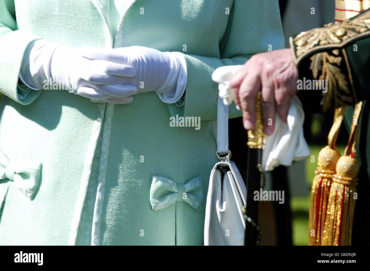 Her Majesty The Queen accompanied by His Royal Highness The Duke Of ...