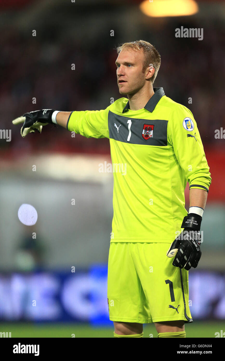 Austria goalkeeper robert almer hi-res stock photography and images - Alamy