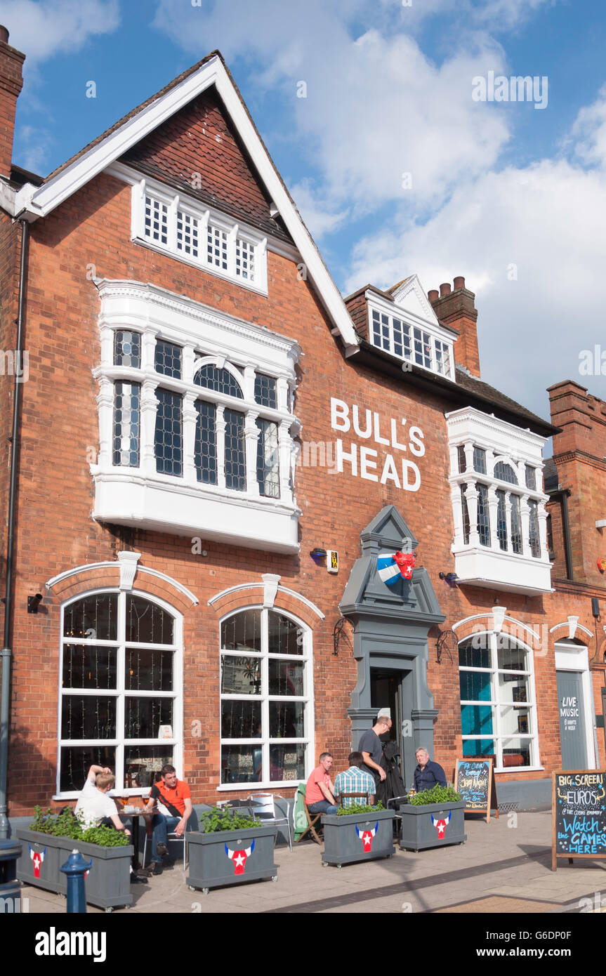 The Bull's Head Pub, High Street, Moseley Village, Moseley and Kings ...