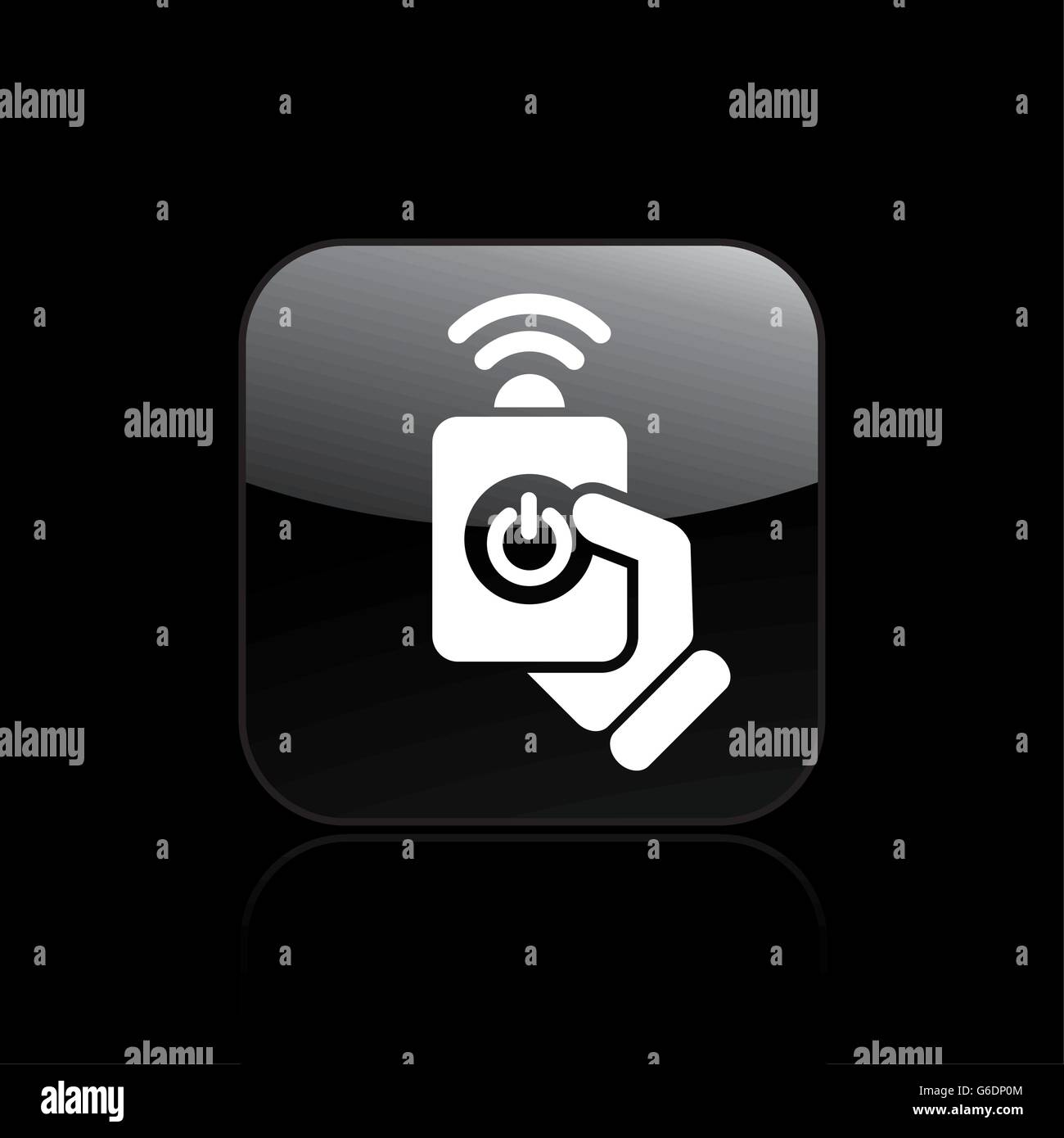 Vector illustration of single isolated remote icon Stock Vector Image ...