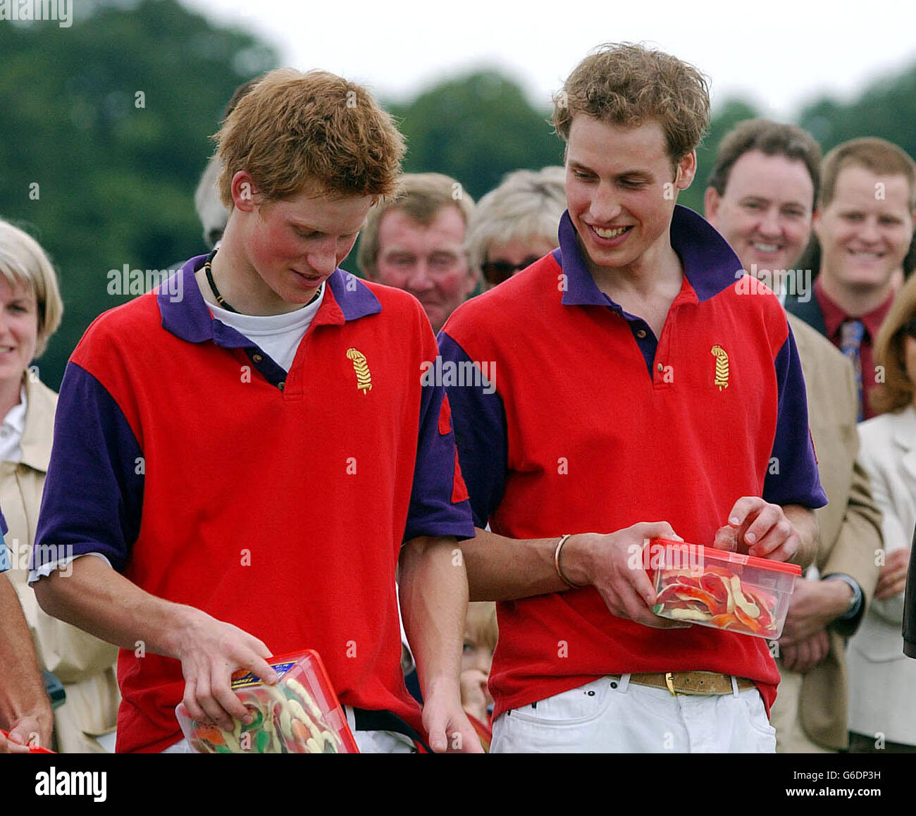 Polo smiling prince william prince harry hi-res stock photography and ...