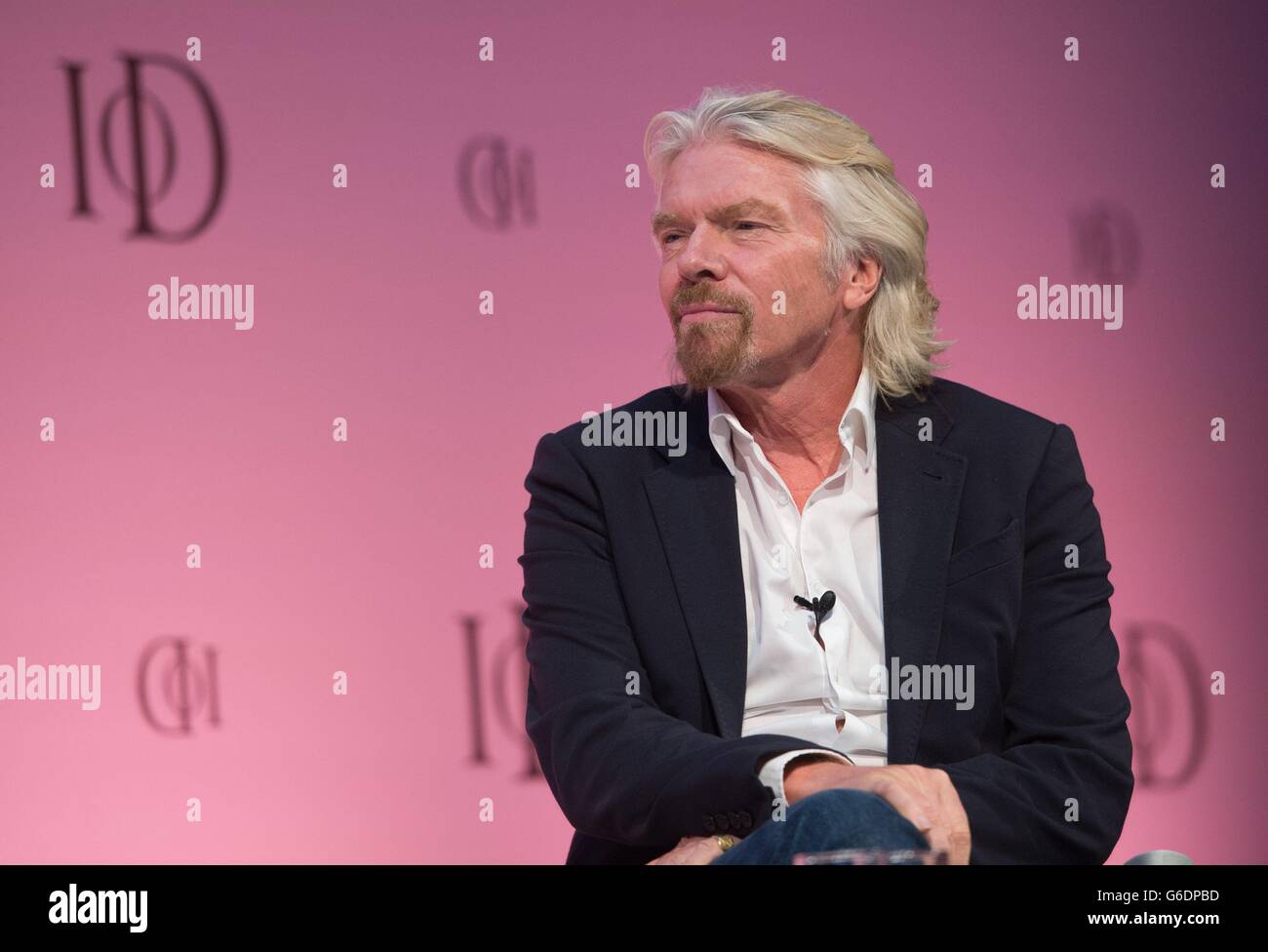 Founder of Virgin Group Sir Richard Branson addresses the Institute of ...