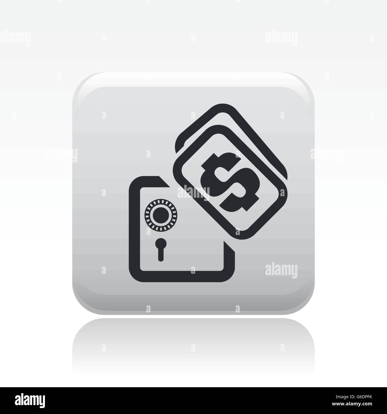 Vector illustration of single isolated bank icon Stock Vector Image ...