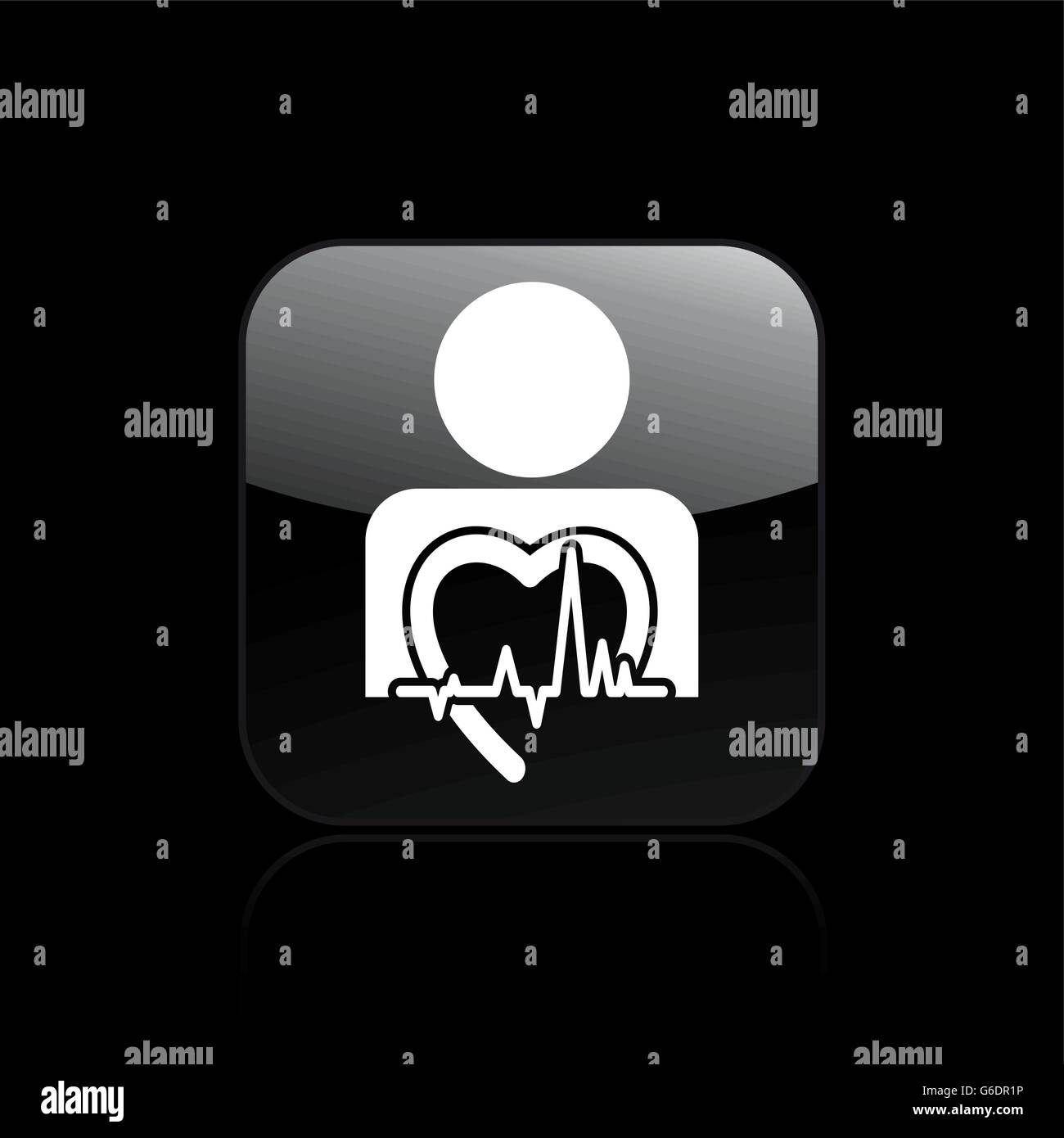 Vector illustration of single isolated medical icon Stock Vector Image ...
