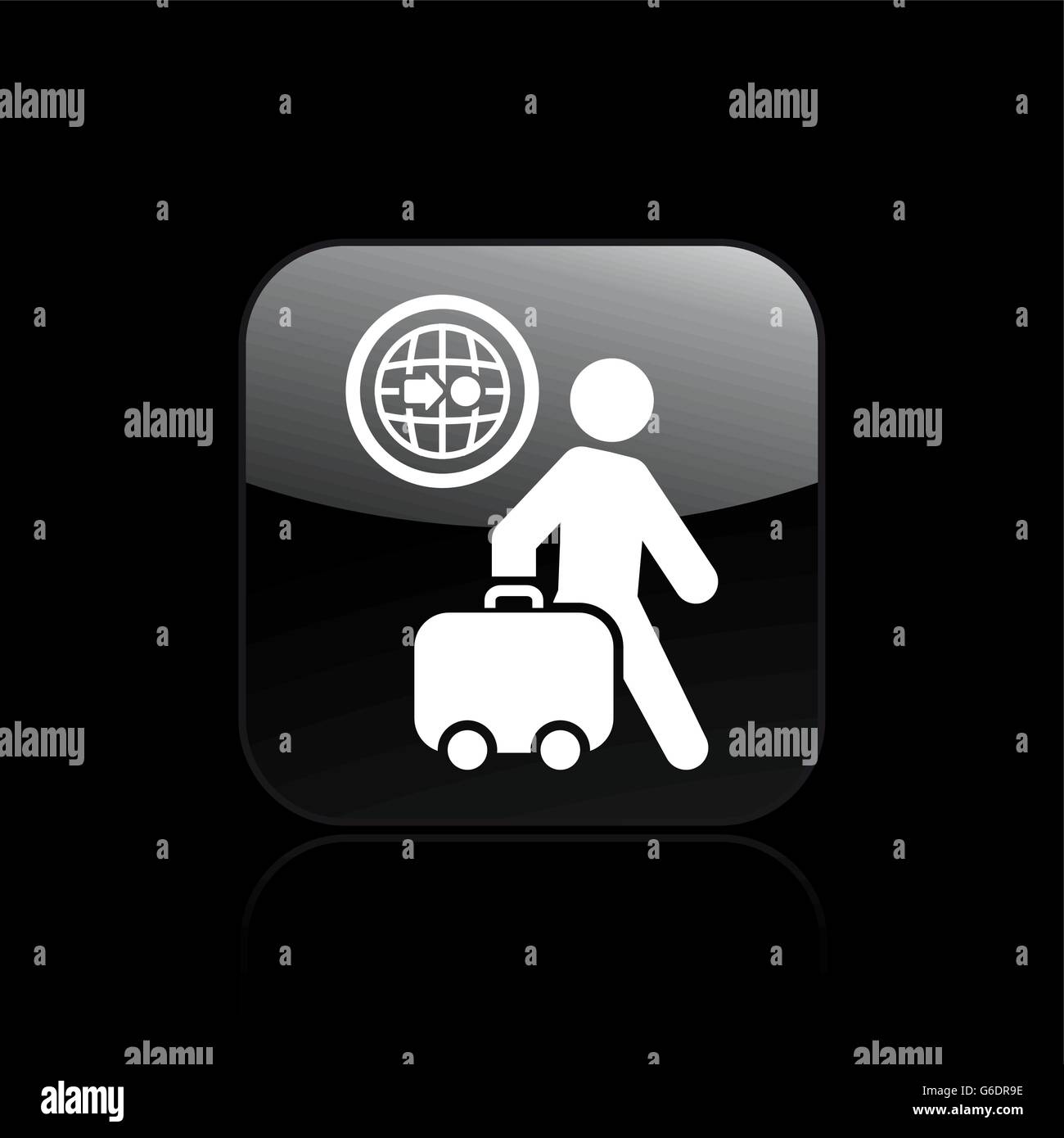 Vector illustration of single isolated travel icon Stock Vector Image ...
