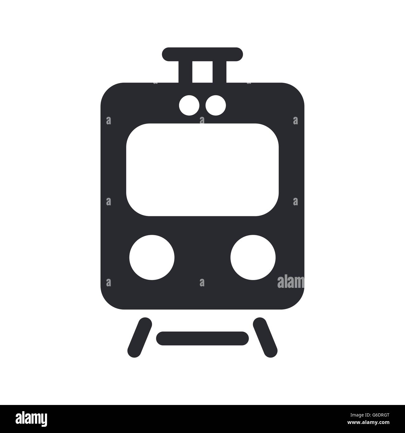 Tram railcar Stock Vector Images - Alamy