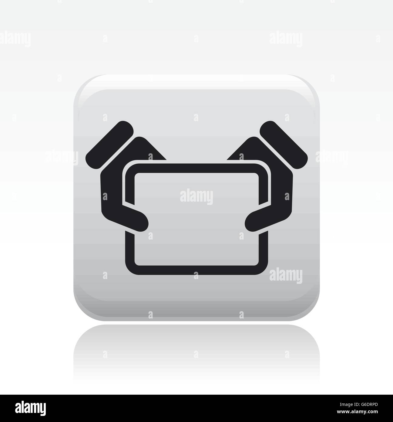 Vector illustration of single isolated pc icon Stock Vector Image & Art ...
