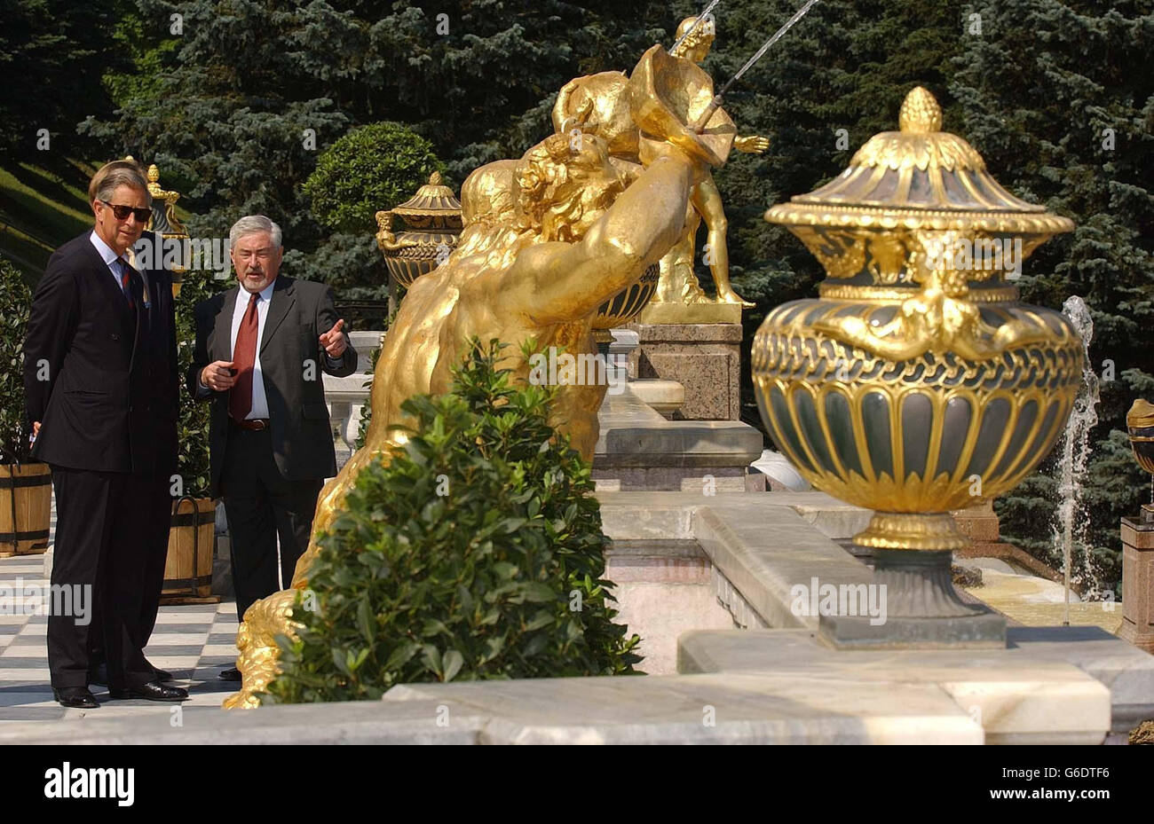 Prince Charles in Russia Stock Photo - Alamy