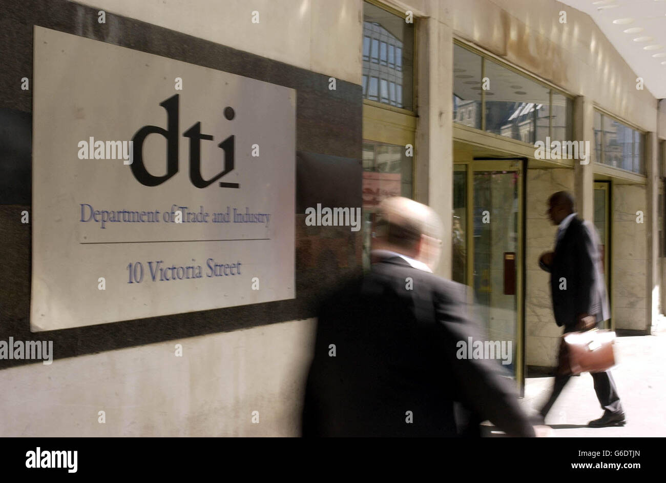The offices of the department of trade industry in whitehall hi-res ...