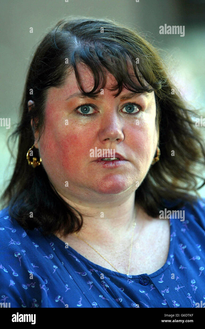 Diane Gray waits outside Guildford Magistrates Court, to see Leslie ...