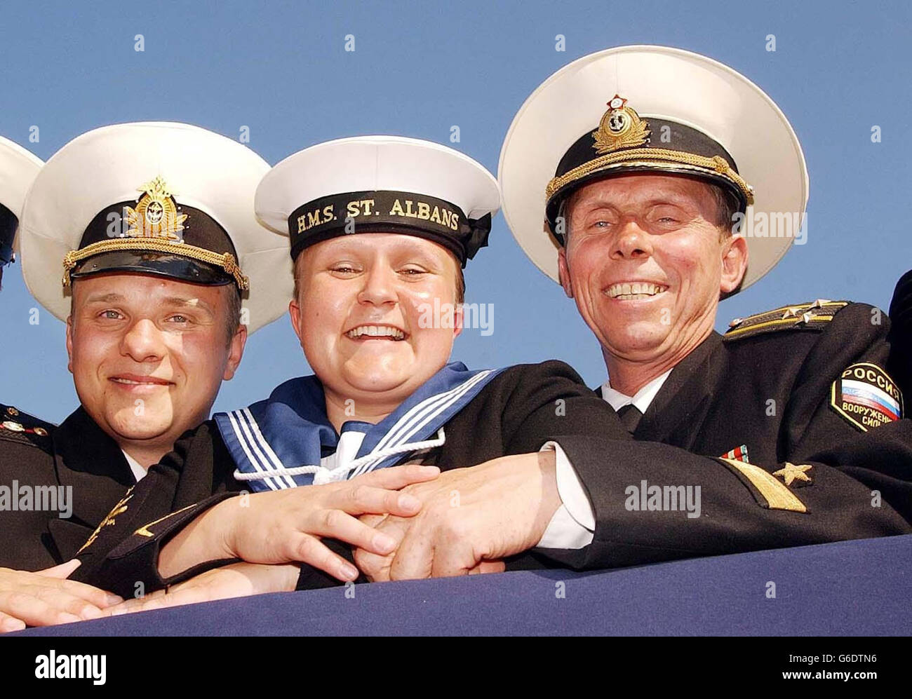 Russian Navy onboard Adventure Stock Photo - Alamy